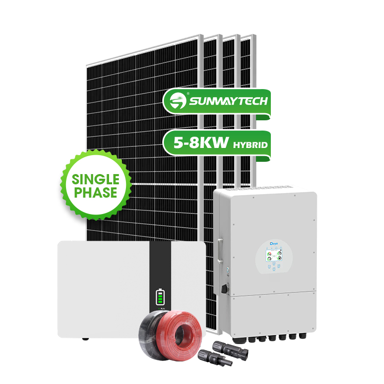 Sunway Deye 5Kw 8Kw Hybrid Solar System - Sunway Solar