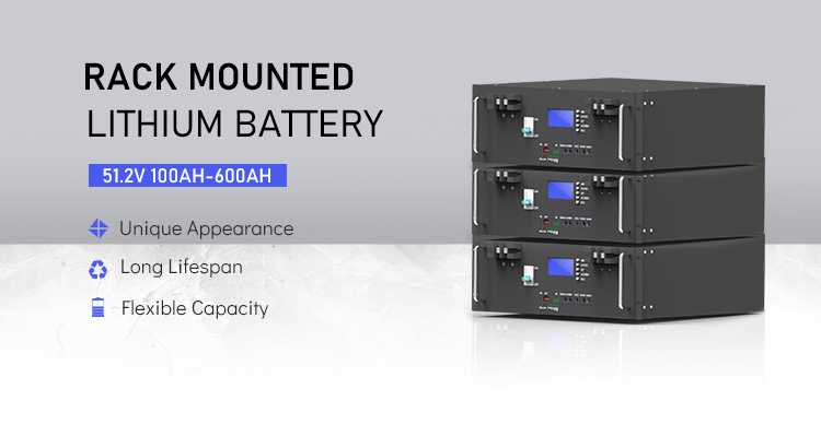 Sunway 51.2V 100Ah 200Ah 5kWh 10kWh Racked Lithium Battery - Sunway Solar