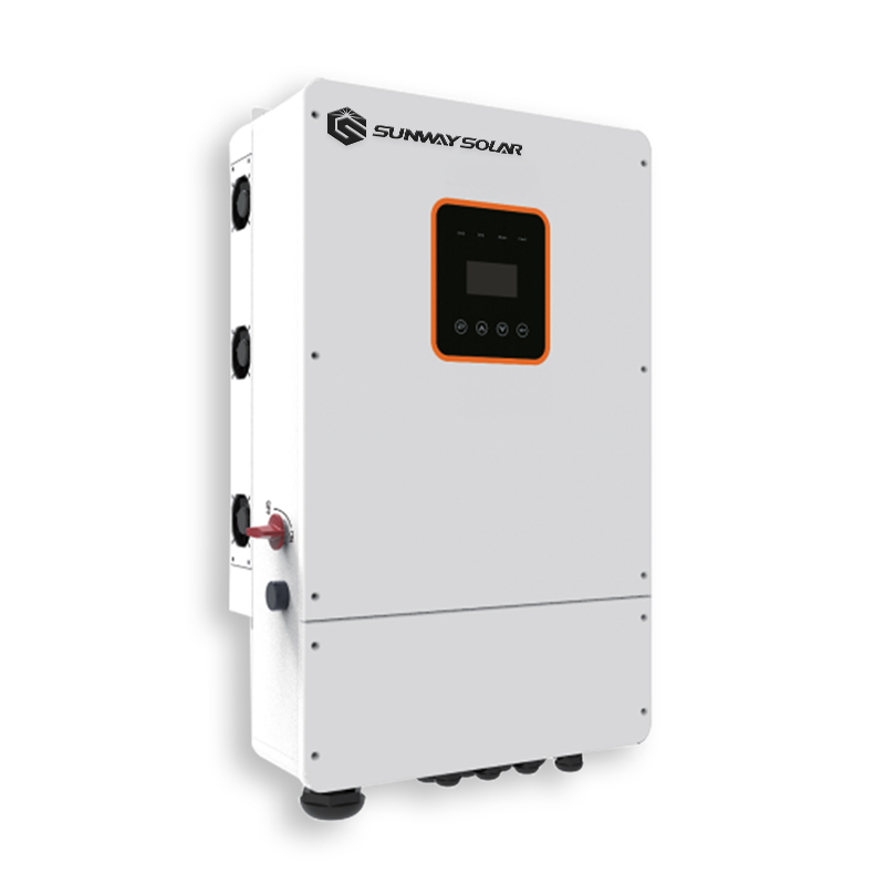 Sunway 5kw 6kw 8kw 380v Single Split Three Phase Hybrid Solar Inverter ...