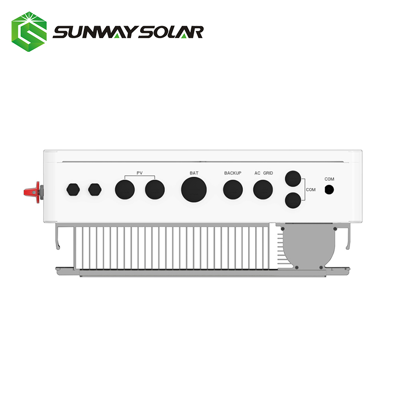 Sunway 5kw 6kw 8kw 380v Single Split Three Phase Hybrid Solar Inverter ...
