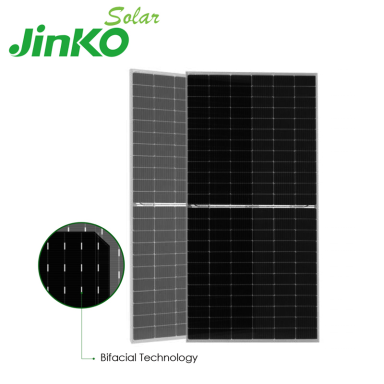 Jinko 144cells 182mm 530W 550W Monocrystalline Half Cell Solar Panel ...