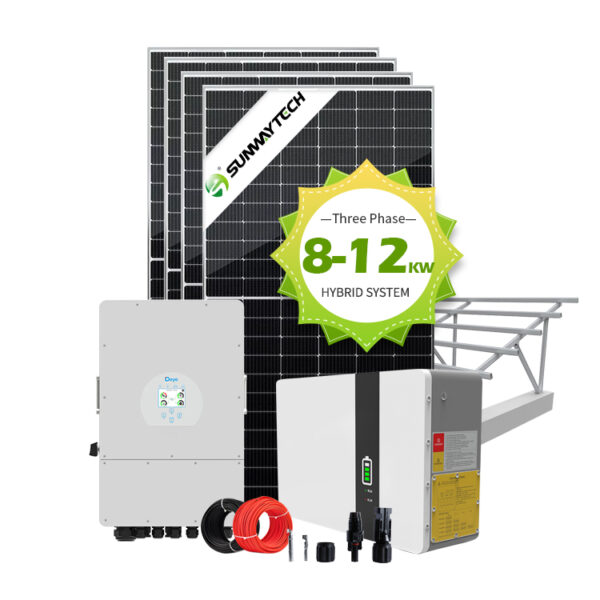 Hybrid Solar System Kit - Solar System 8KW/10KW/12KW - Sunway Solar