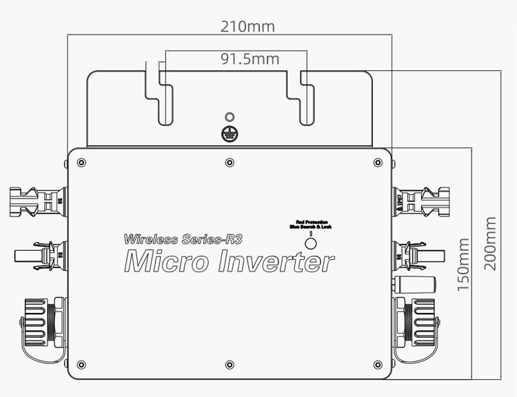 Sunway 600w 800w 1000w On Grid Balcony Solar System - Sunway Solar
