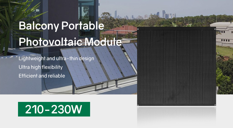 Sunway 40V 210W 230W Balcony Solar Panel - Sunway Solar