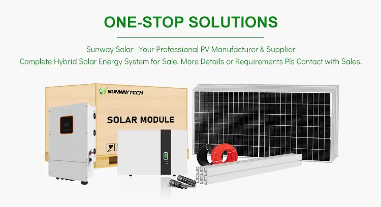 Sunway Solar: A Comprehensive Solar Energy Solution - Sunway Solar