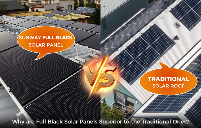 Why are Full Black Solar Panels Superior to the Traditional Ones ...