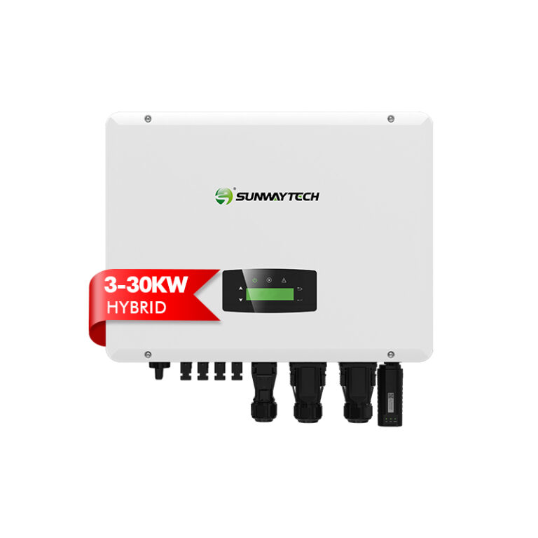Sunway 5kw 10kw 30kw High Voltage Three Phase Hybrid Solar Inverter ...