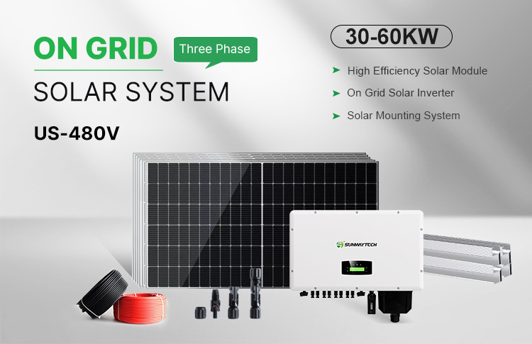Sunway 30KW-60KW On-grid Solar System - Sunway Solar