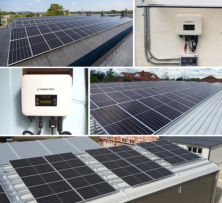 Sunway 30KW-60KW On-grid Solar System - Sunway Solar