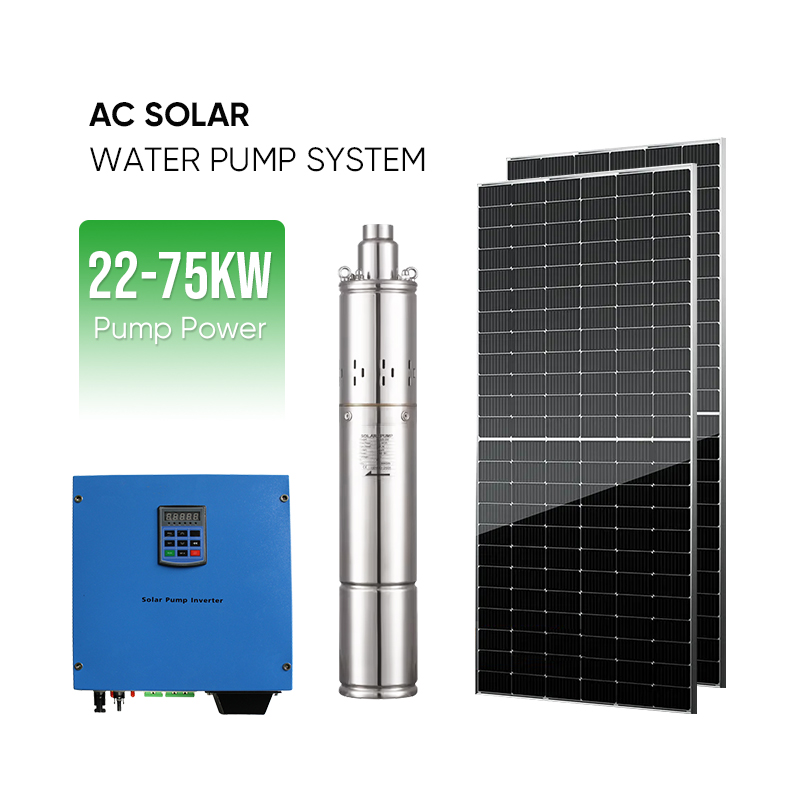 SUNWAY 22-75KW AC Solar Water Pump System - Sunway Solar