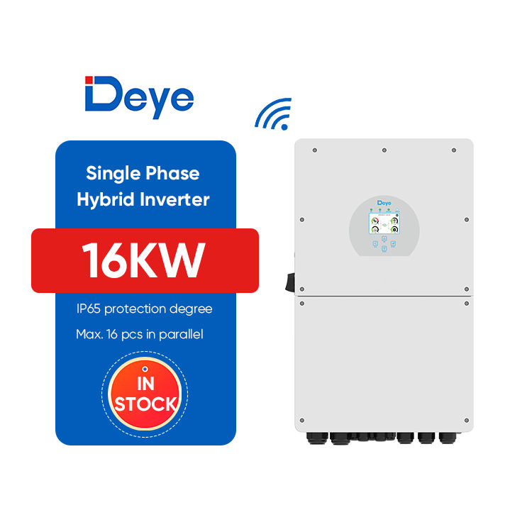 Deye SUN-16K-SG01LP1-EU 16KW Single-Phase Hybrid Solar Inverter ...