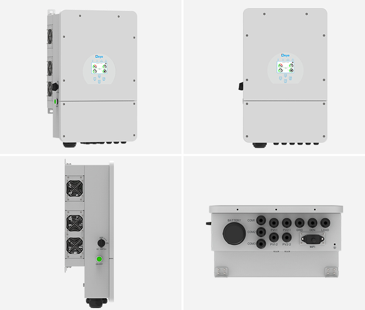 Deye SUN-12K-SG02LP1-EU-AM3 hybrid inverter single phase 10-12KW ...