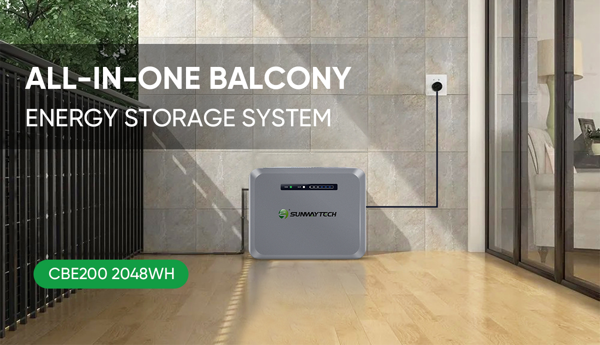 SUNWAY 2084Wh Balcony Energy Storage System All In One - Sunway Solar