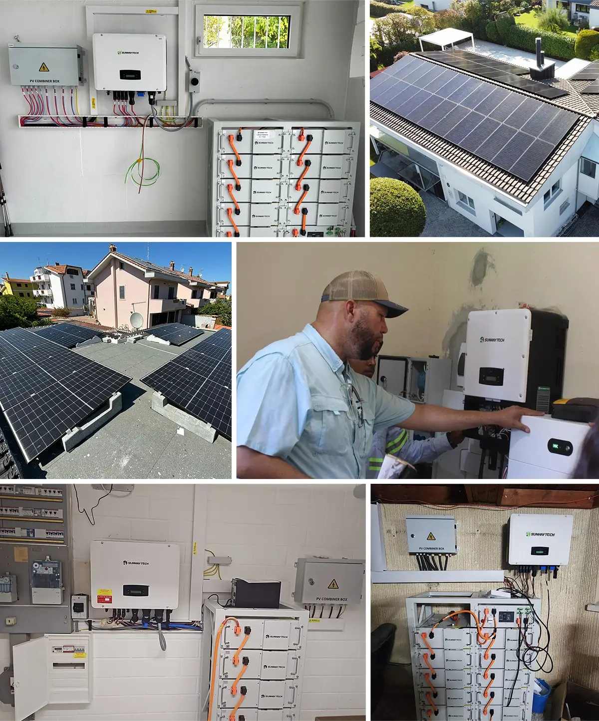 Sunway Single Phase Hybrid Inverter 8-12Kw - Sunway Solar