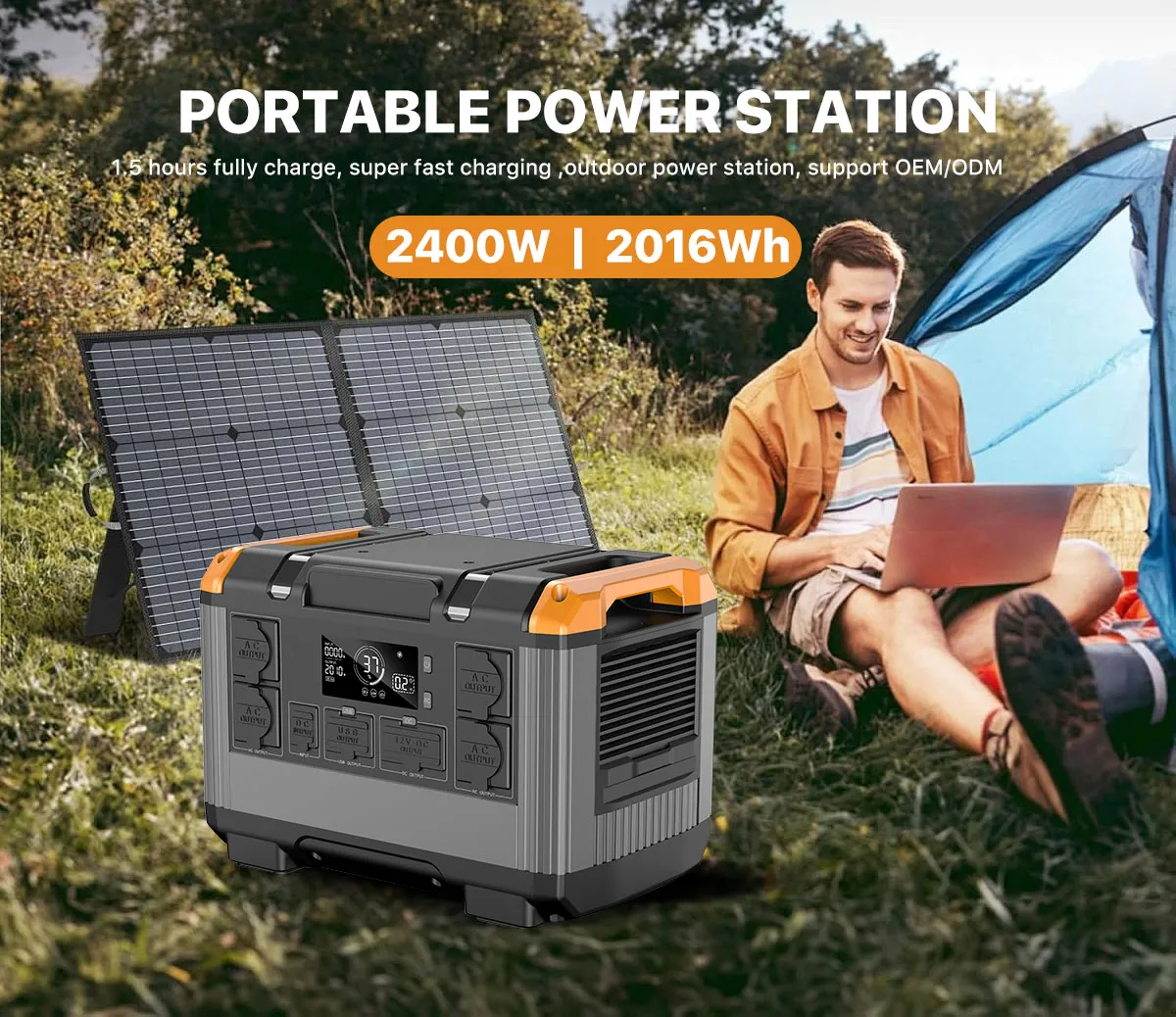 SUNWAY 2400W 2016Wh Portable Power Station - Sunway Solar